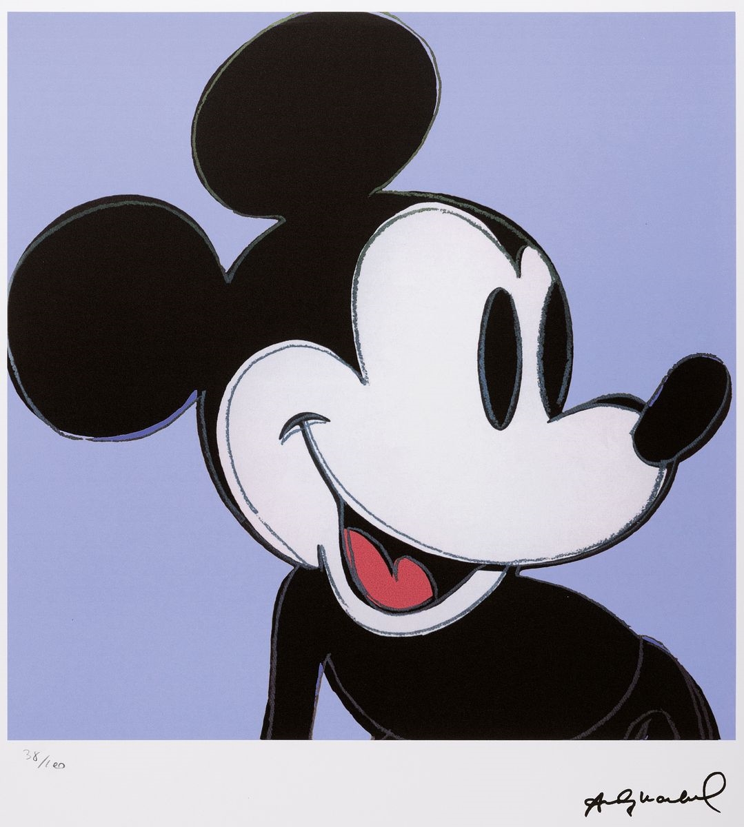 Andy Warhol | Mickey Mouse | MutualArt