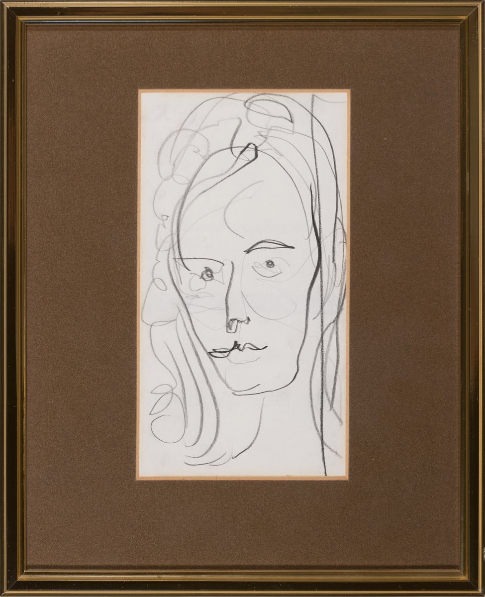 Rudi Baerwind | portrait of Ingeborg Heitlinger (Mannheim) (1978 ...