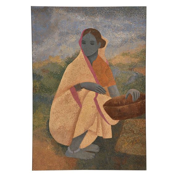 N.S. Bendre | VILLAGE LADIES | MutualArt