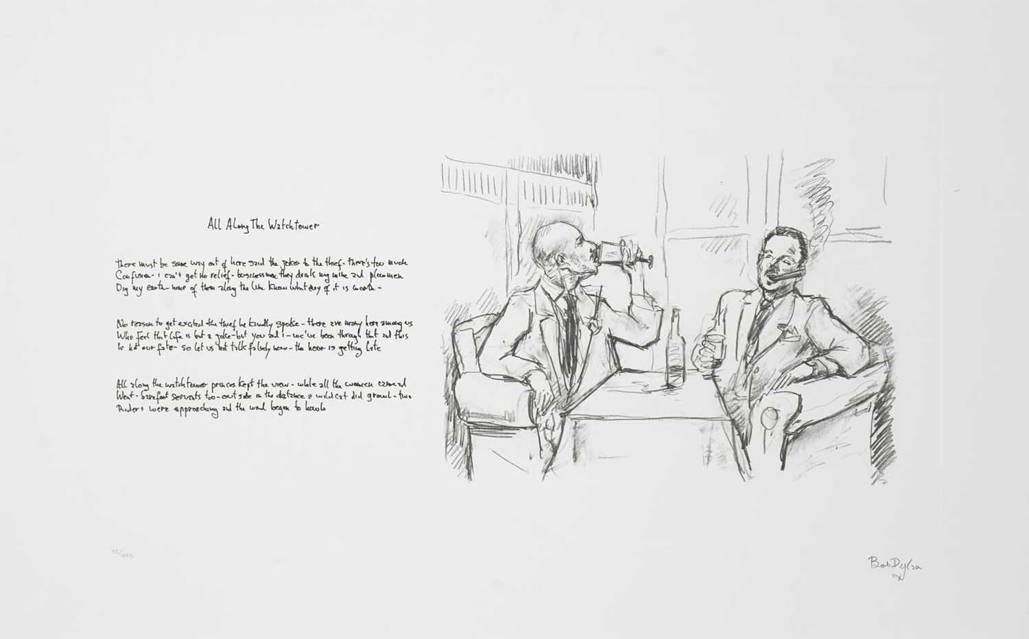 Bob Dylan | All Along The Watchtower, 2018 (2018) | MutualArt