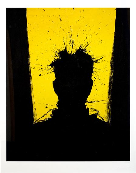 Richard Hambleton | Shadow Head (Yellow), 2017 (2017) | MutualArt