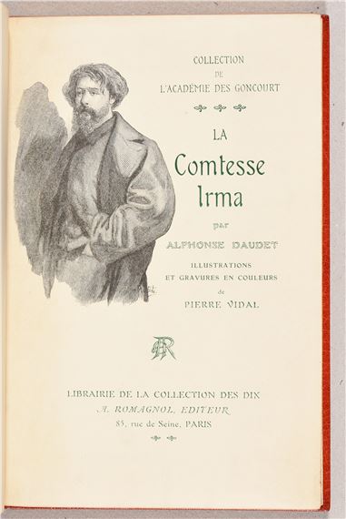Pierre Vidal | La comtesse Irma. Illustrations et gravures en couleurs ...