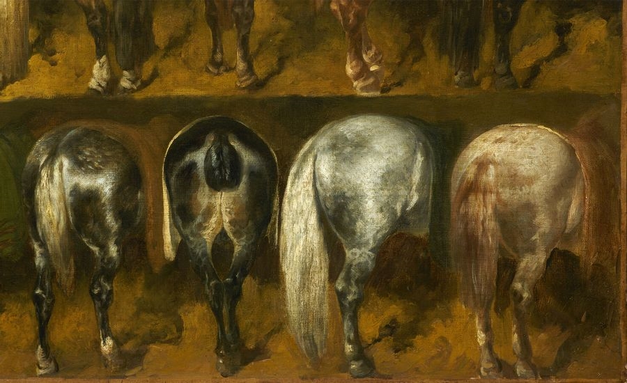 Jean Louis André Théodore Géricault | Twenty-one Croupes of Horses in ...