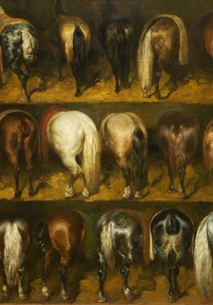 Jean Louis André Théodore Géricault | Twenty-one Croupes of Horses in ...