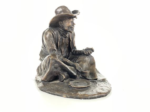 George Phippen | George Phippen (1915 - 1966) Suppertime Bronze ...