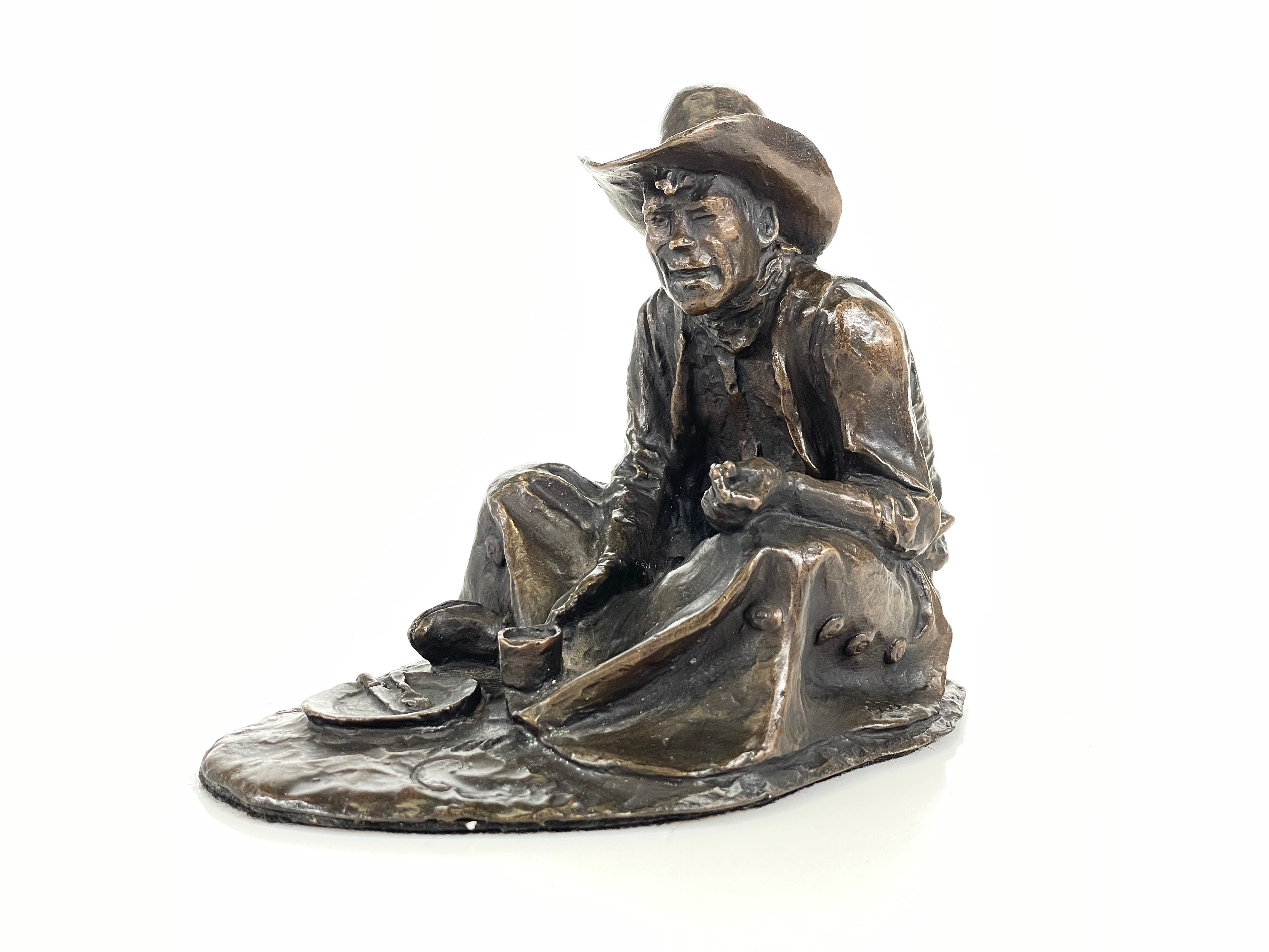 George Phippen | George Phippen (1915 - 1966) Suppertime Bronze ...