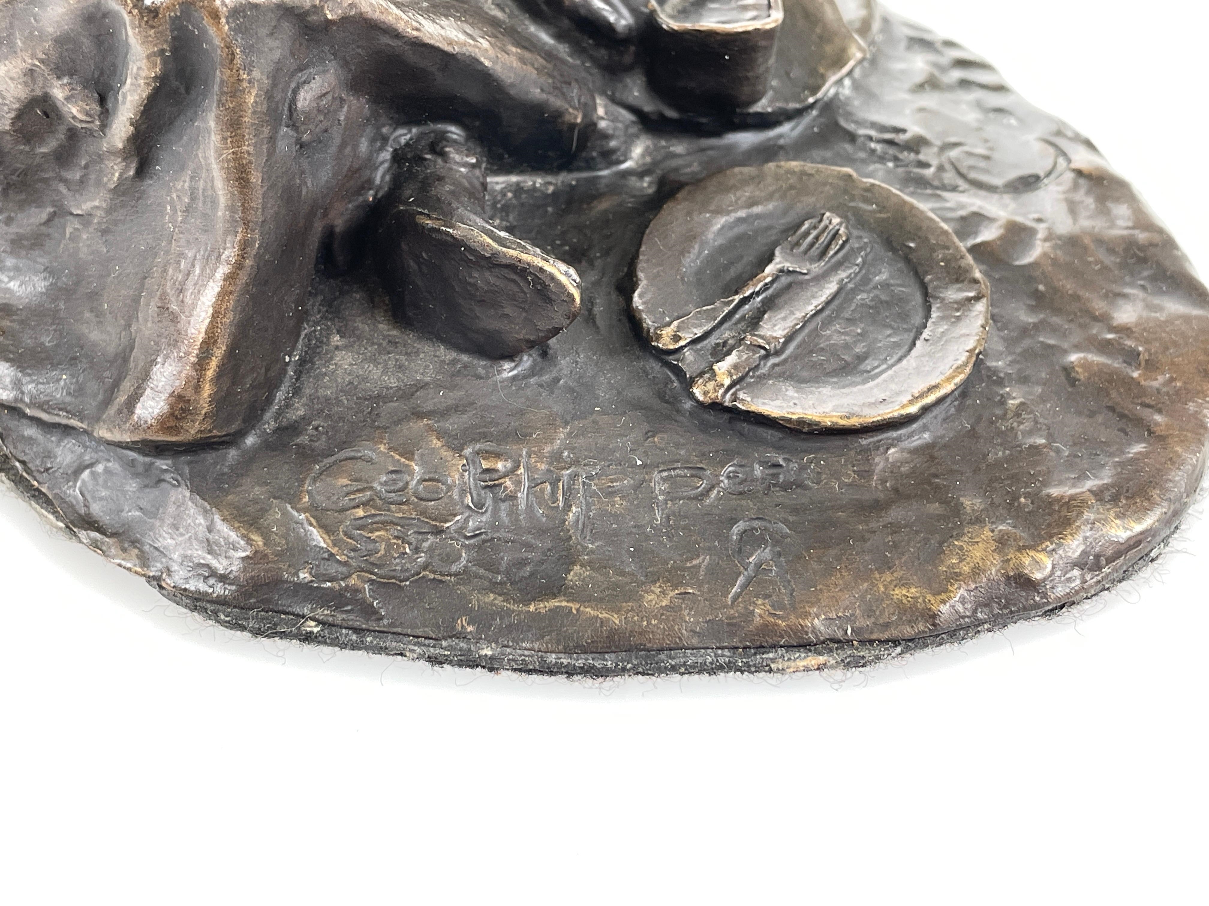 George Phippen | George Phippen (1915 - 1966) Suppertime Bronze ...