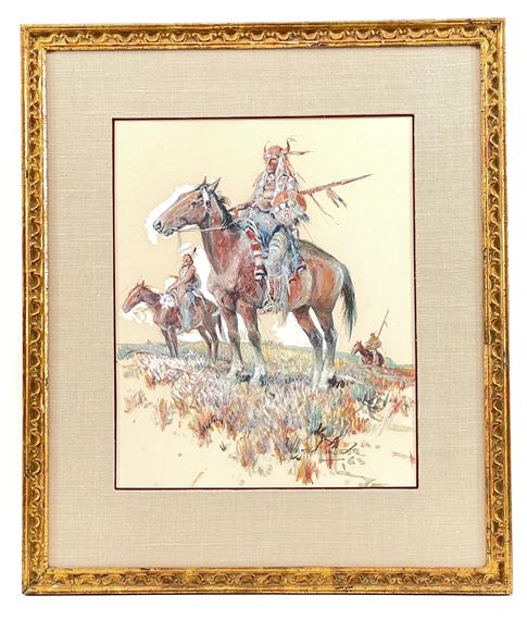Nick Eggenhofer | Custer’s Last Stand (Circa 1925) | MutualArt