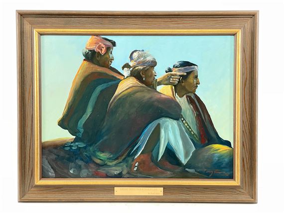 David Johns | Dineh Sand Painting Ceremony | MutualArt