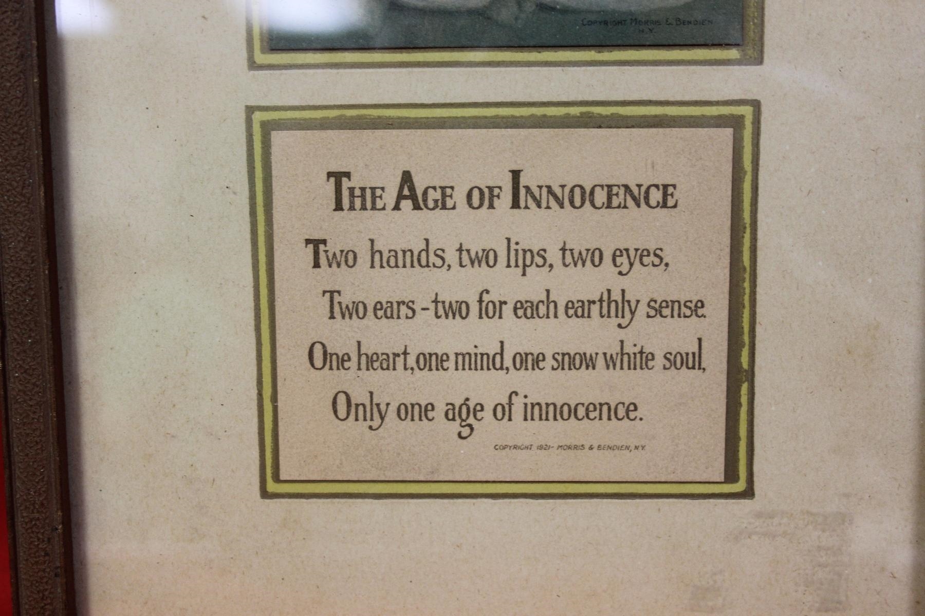 Copyright | A Morris and Bendien Print or Motto (1921) | MutualArt