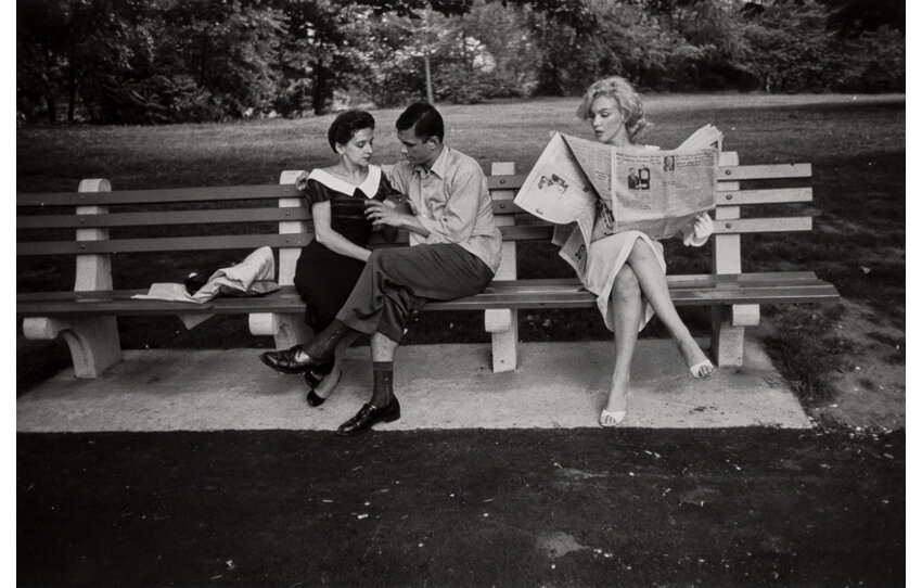 Sam Shaw | Marilyn Monroe, Improvisation in Central Park (for Look Magazine) (1957) | MutualArt