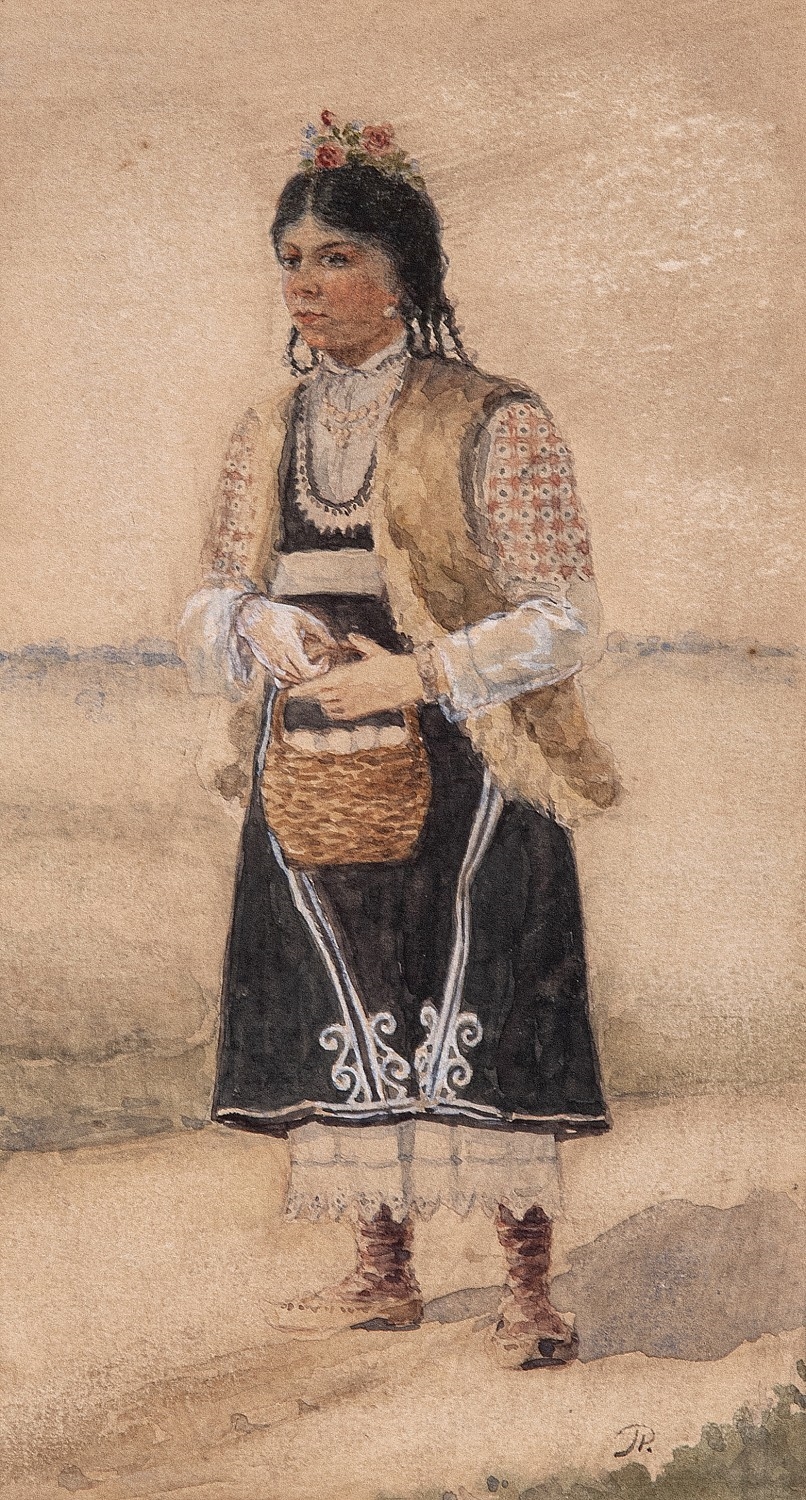 Josef Pitter | A country woman from around Sofia (2015) | MutualArt