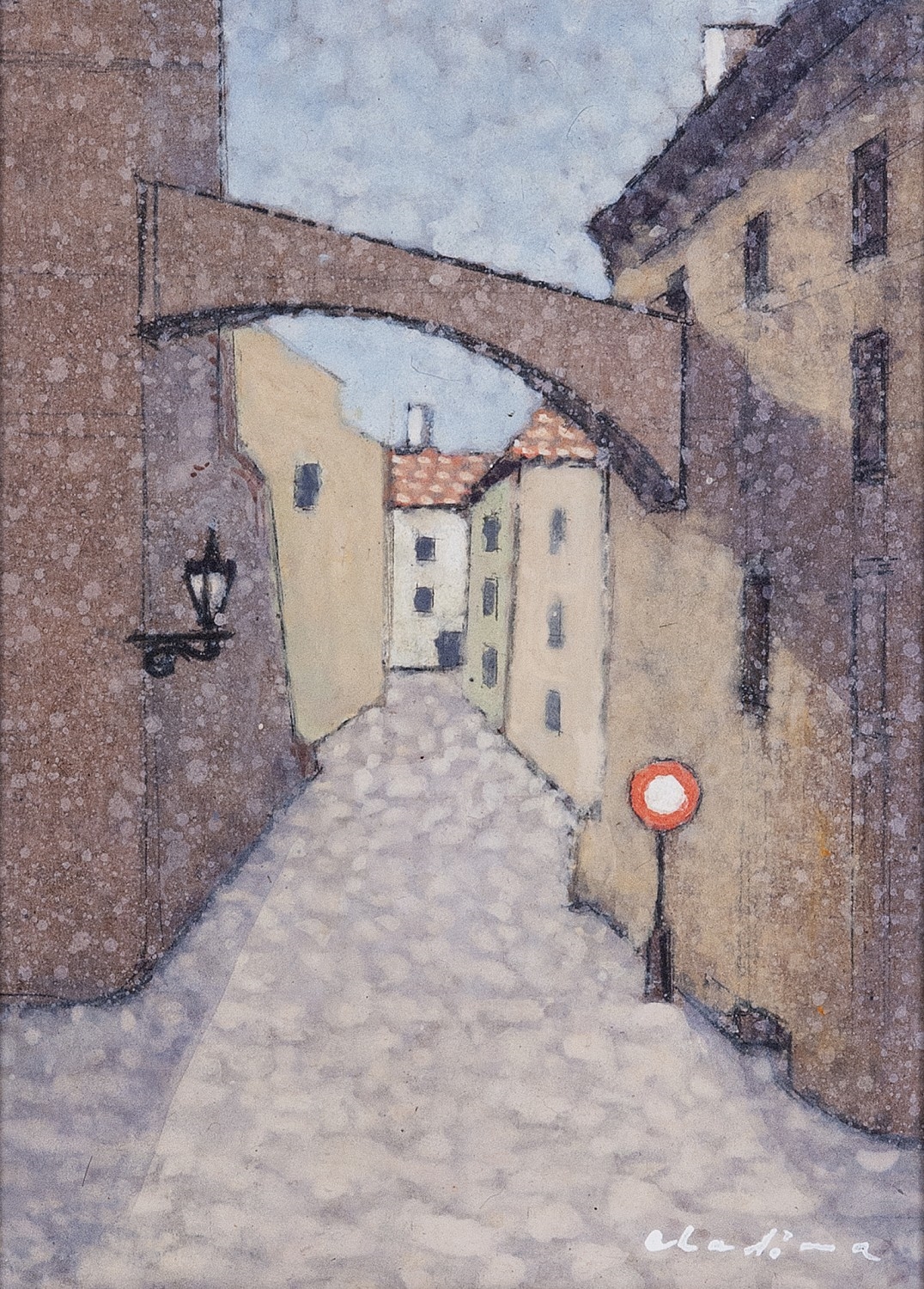 Jiri Chadima | Narrow alley | MutualArt