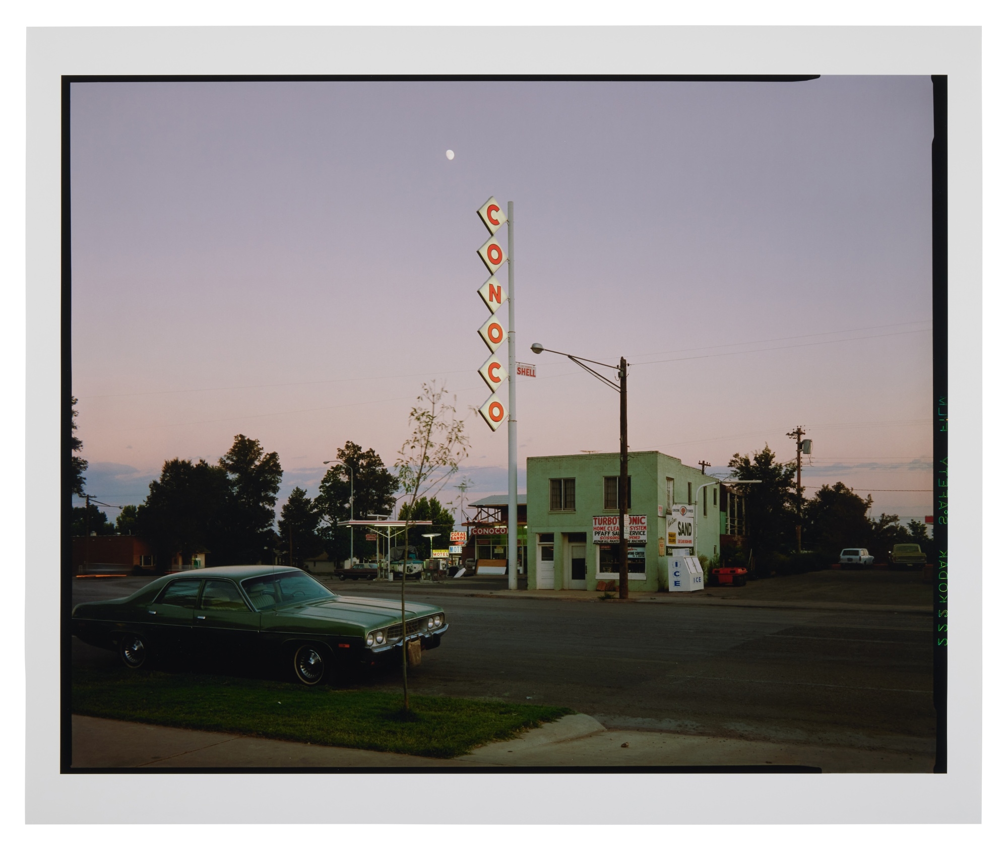Stephen Shore | 'Center St., Kanab, Utah' (1973) | MutualArt