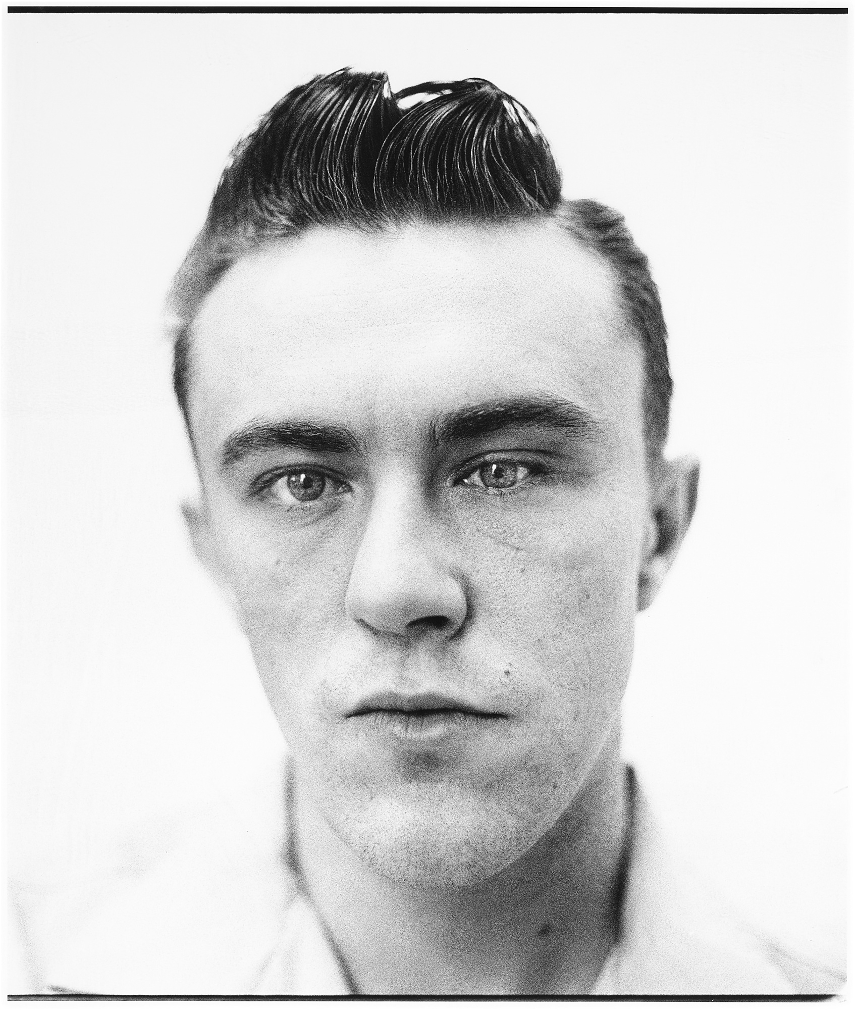 Richard Avedon | 'Dick Hickock, Murderer, and Walter Hickock, Father ...