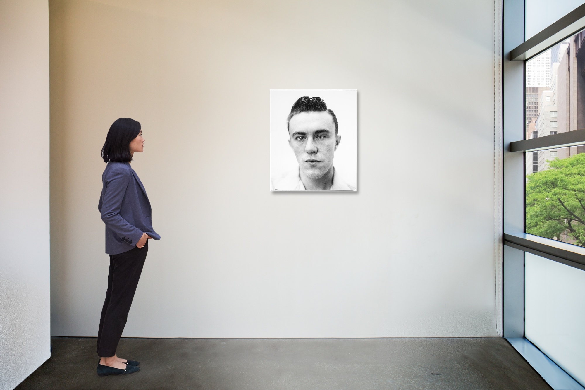 Richard Avedon | 'Dick Hickock, Murderer, and Walter Hickock, Father ...