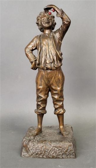 Georges Maxim | Georges MAXIM (1885-1940), Jeune homme à la cerise ...