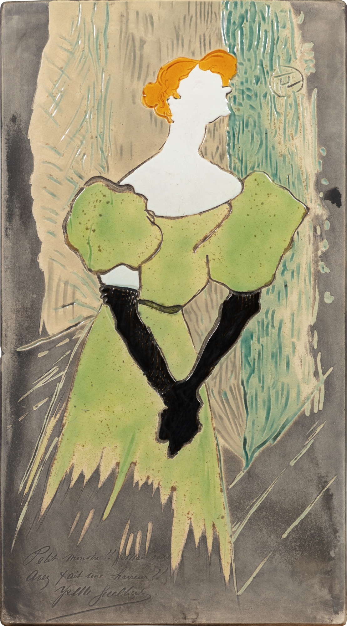 Henri de Toulouse-Lautrec | Yvette Guilbert (1895) | MutualArt