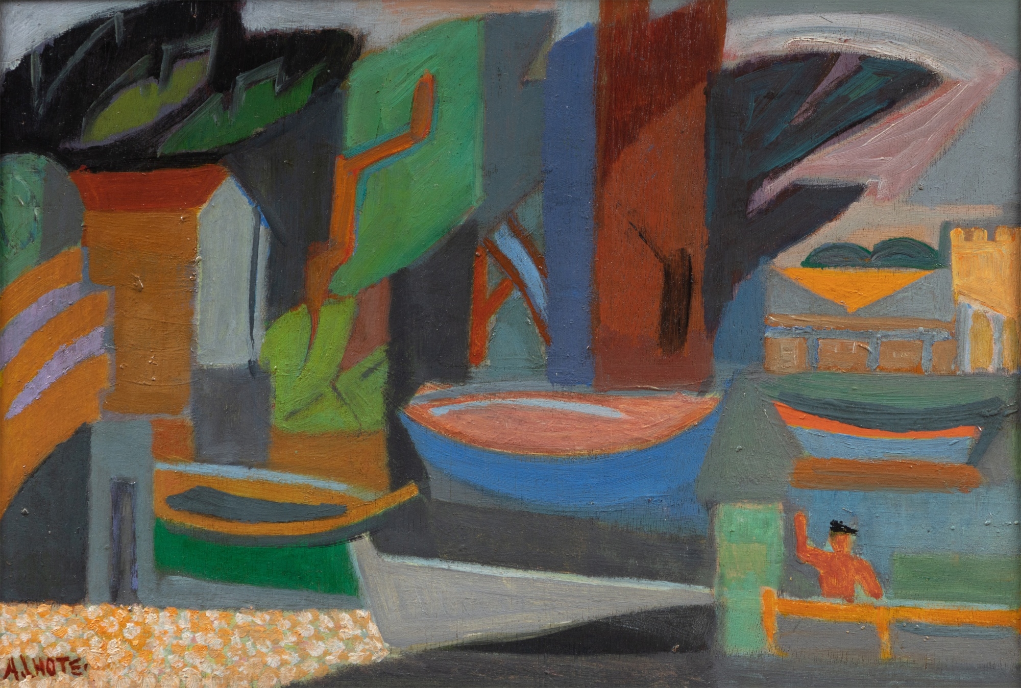 André Lhote | La Madrague à Saint-Cyr sur mer (Circa 1950) | MutualArt