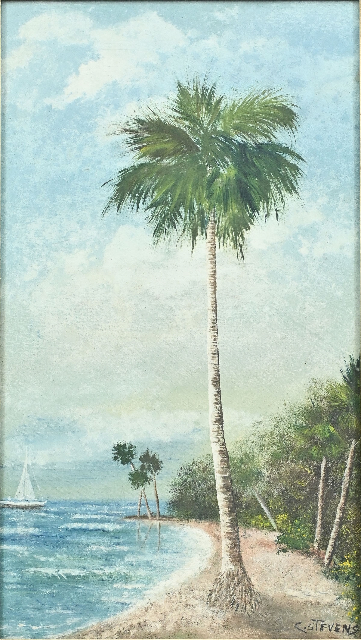 C.stevens | FLORIDA BEACH SCENE | MutualArt