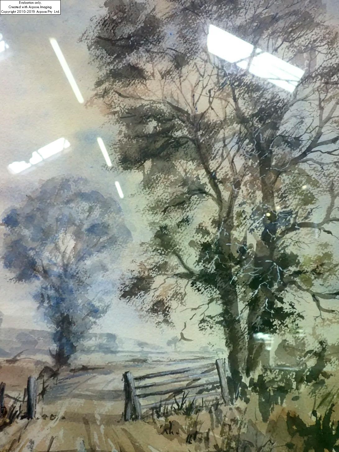 Edward Wesson | : RURAL LANE (1910) | MutualArt