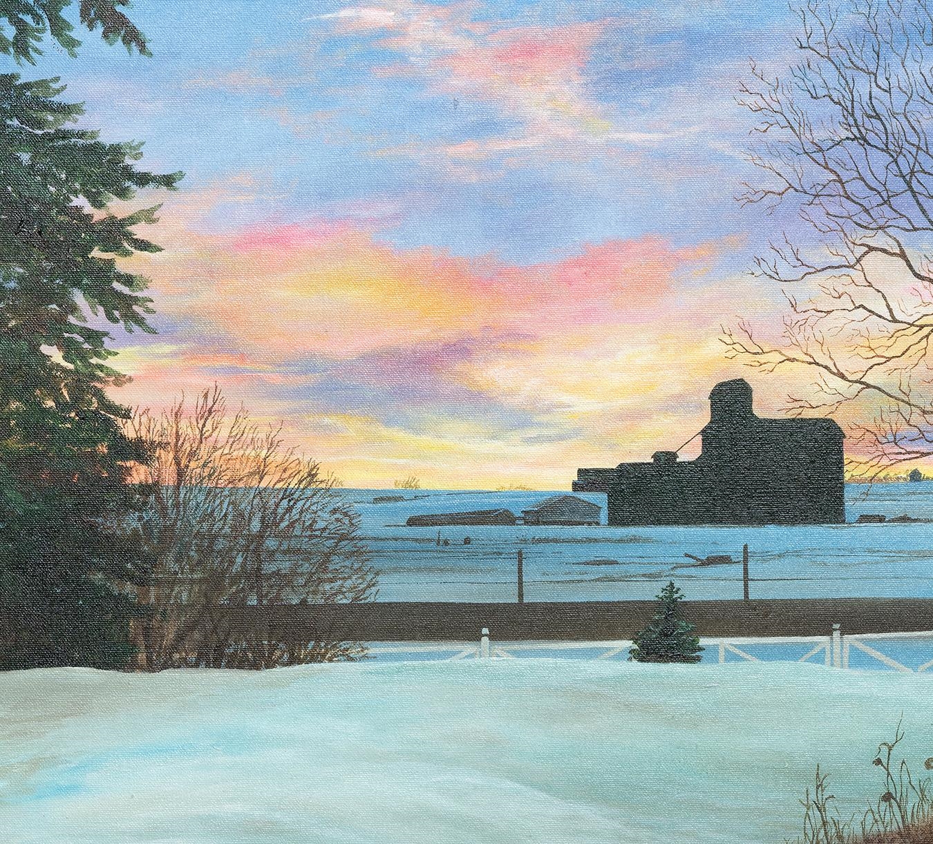 Yvette Moore | Untitled - Winter Sunset (1986) | MutualArt