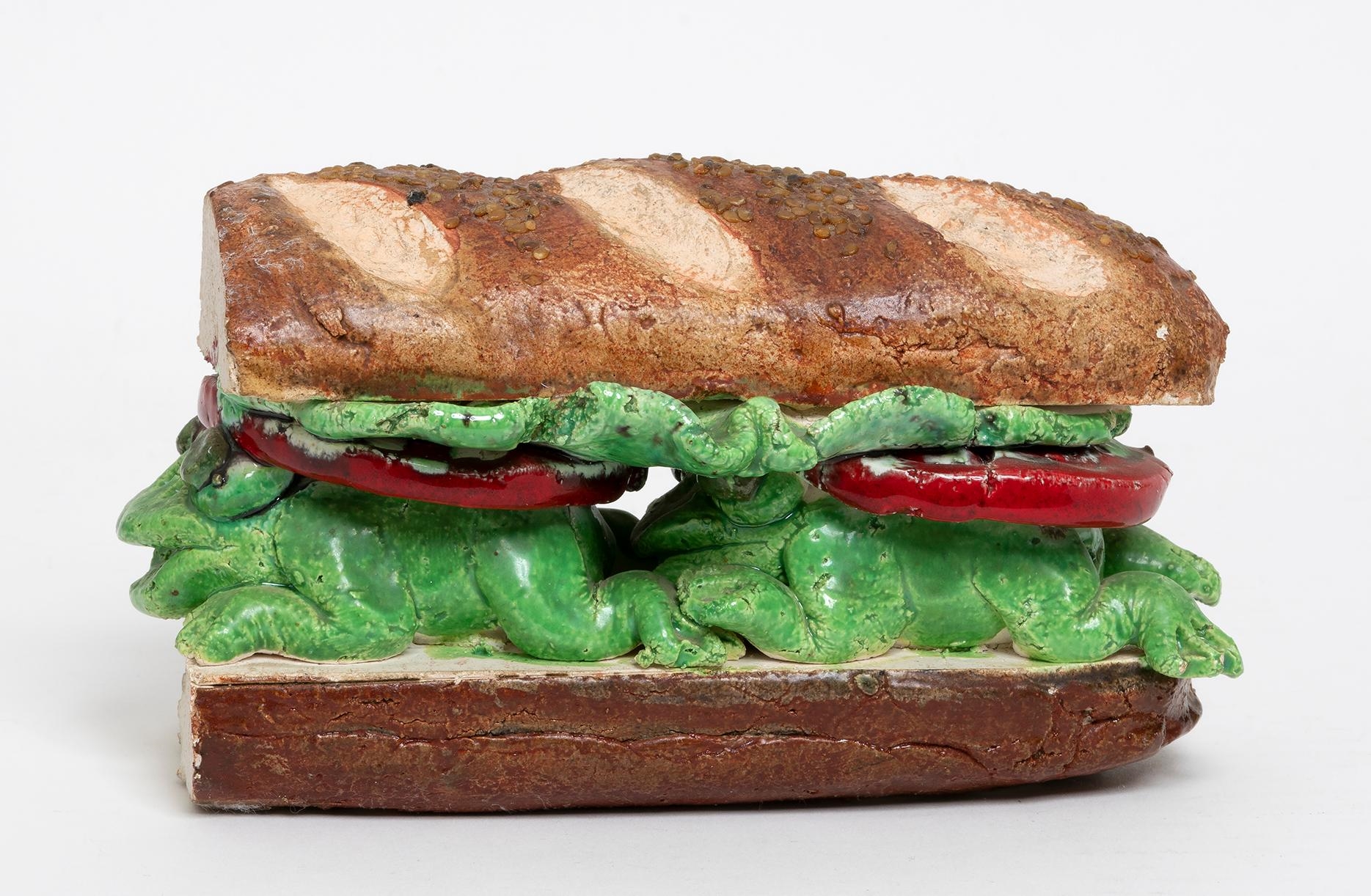 David Gilhooly | Frog Sandwich | MutualArt