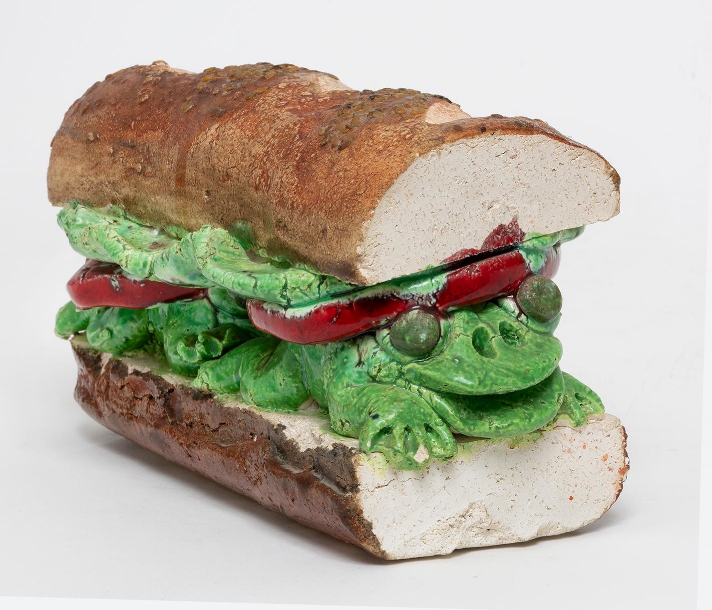 David Gilhooly | Frog Sandwich | MutualArt