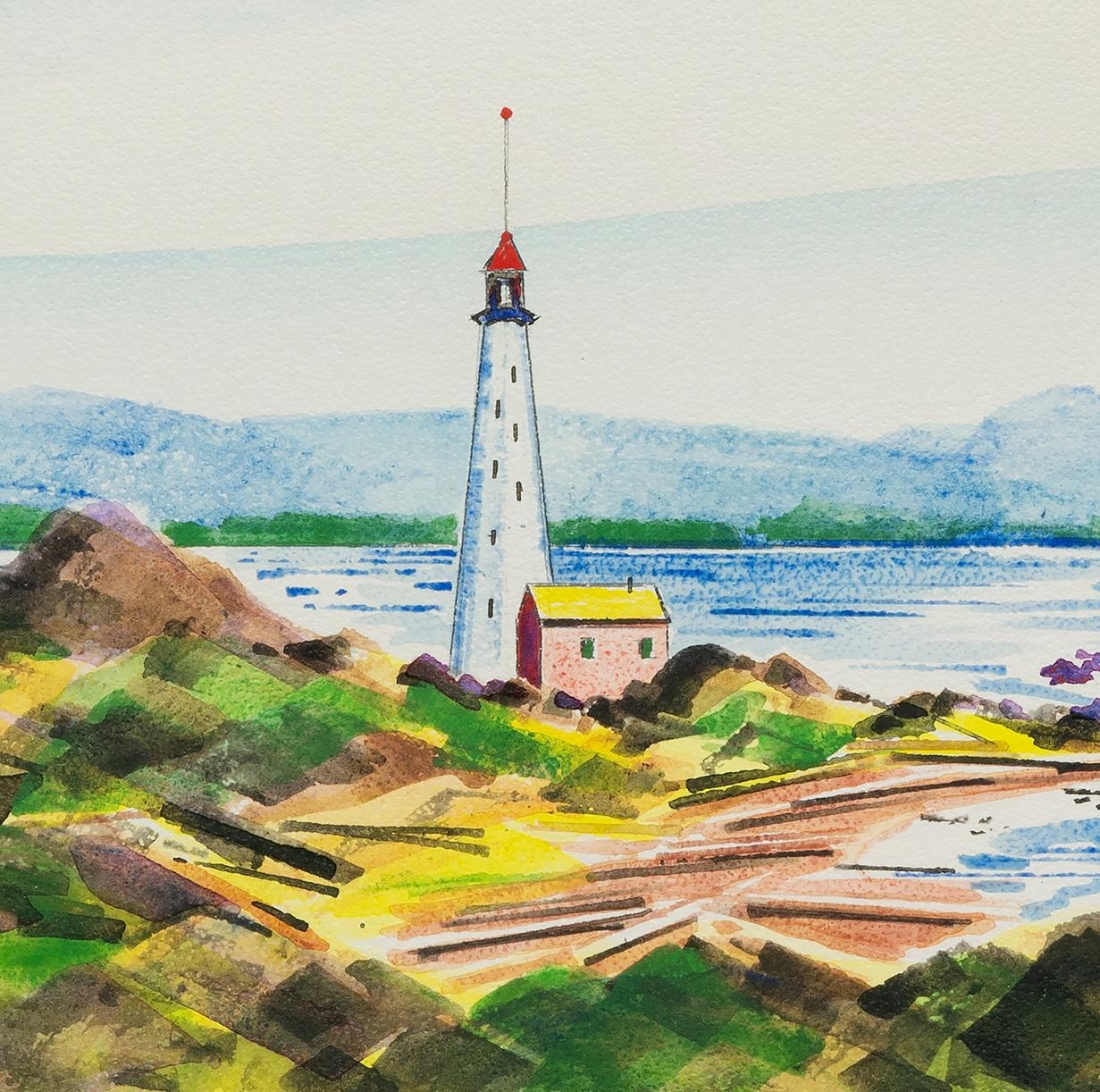 Robert Newton Hurley | Fort Road Hill Lighthouse | MutualArt
