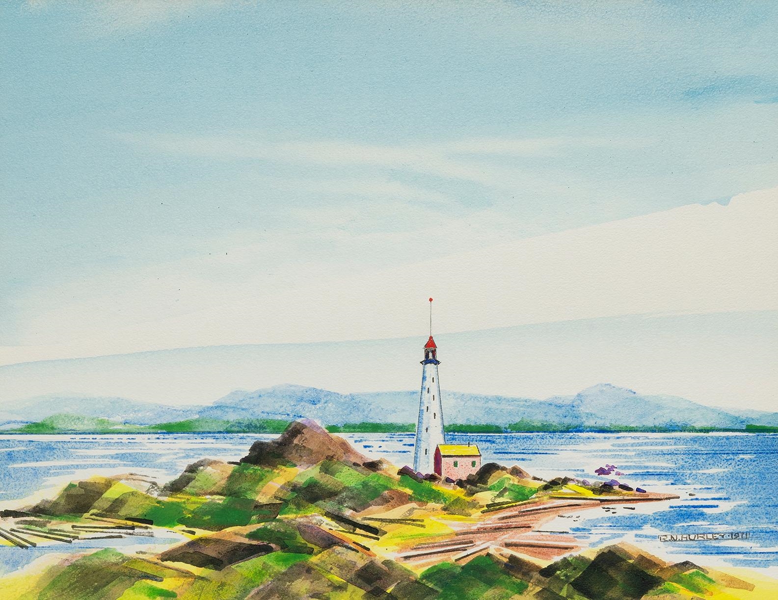 Robert Newton Hurley | Fort Road Hill Lighthouse | MutualArt