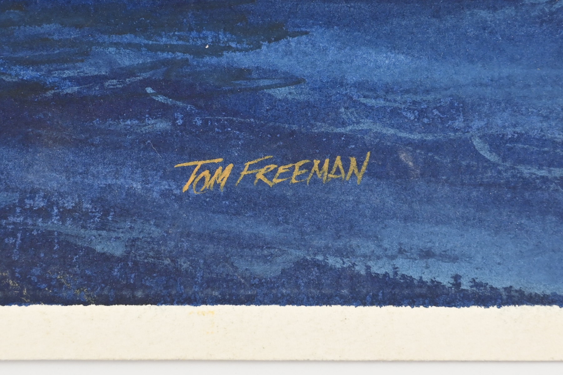Tom Freeman | US Navy Vessel off the Coast (1952) | MutualArt