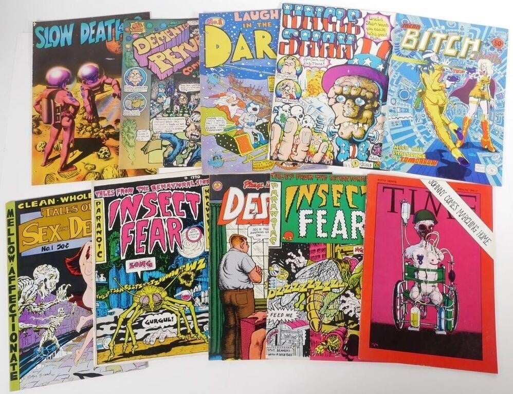 Robert Crumb 10 Robert Crumb Underground Comix 1970 Mutualart