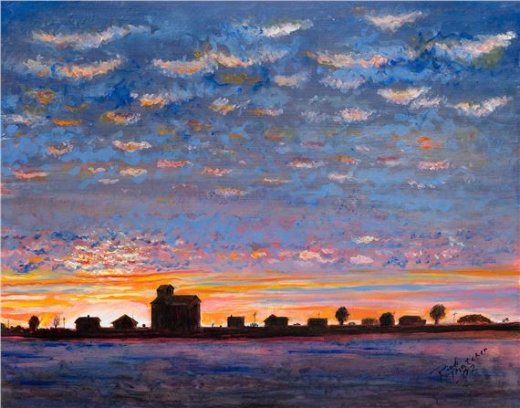 Richard Thatcher | Prairie Nightfall (2002) | MutualArt