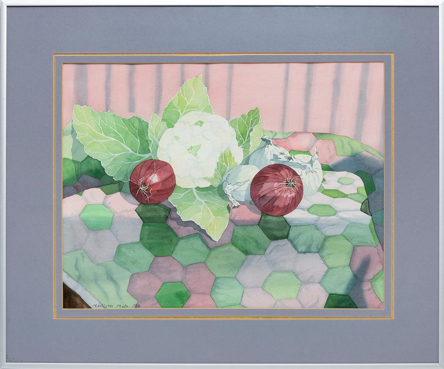 Marilynn Malo | Onions and Cauliflower | MutualArt