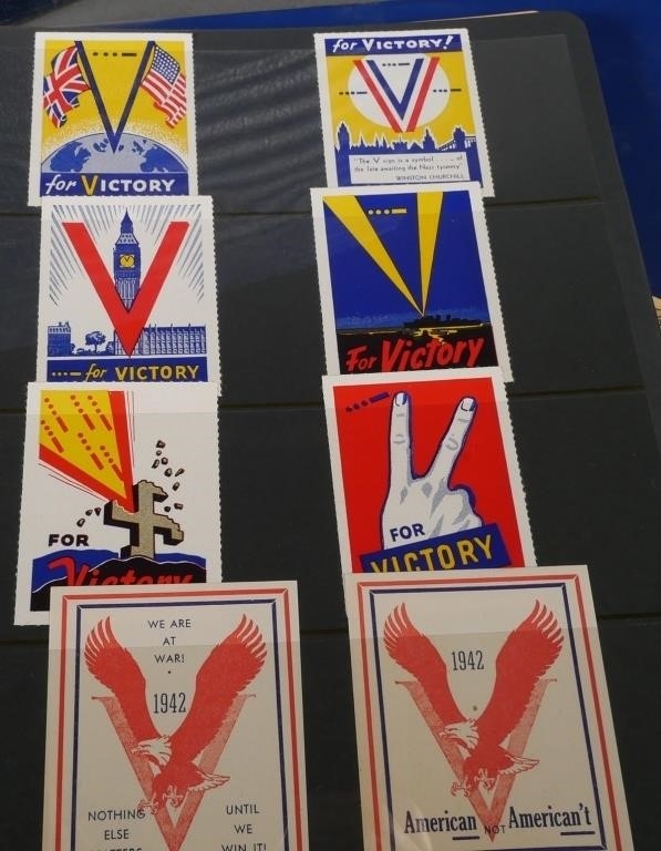 Us Military | WWII CINDERELLA STAMP COLLECTION (1940) | MutualArt