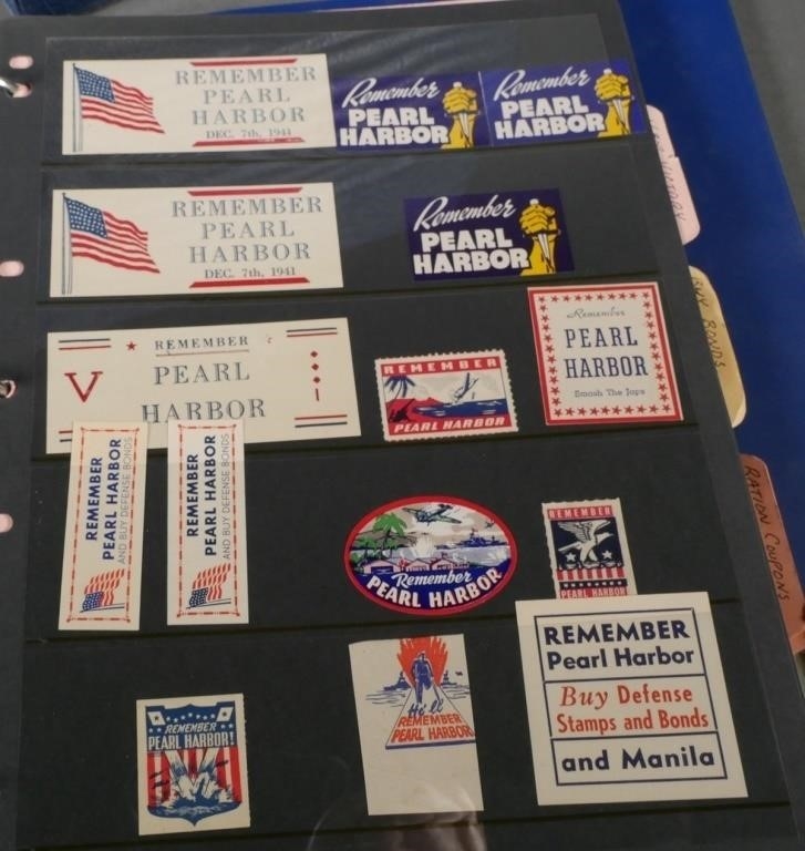 Us Military | WWII CINDERELLA STAMP COLLECTION (1940) | MutualArt