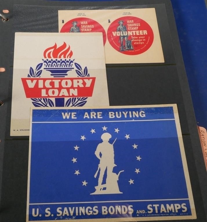Us Military | WWII CINDERELLA STAMP COLLECTION (1940) | MutualArt