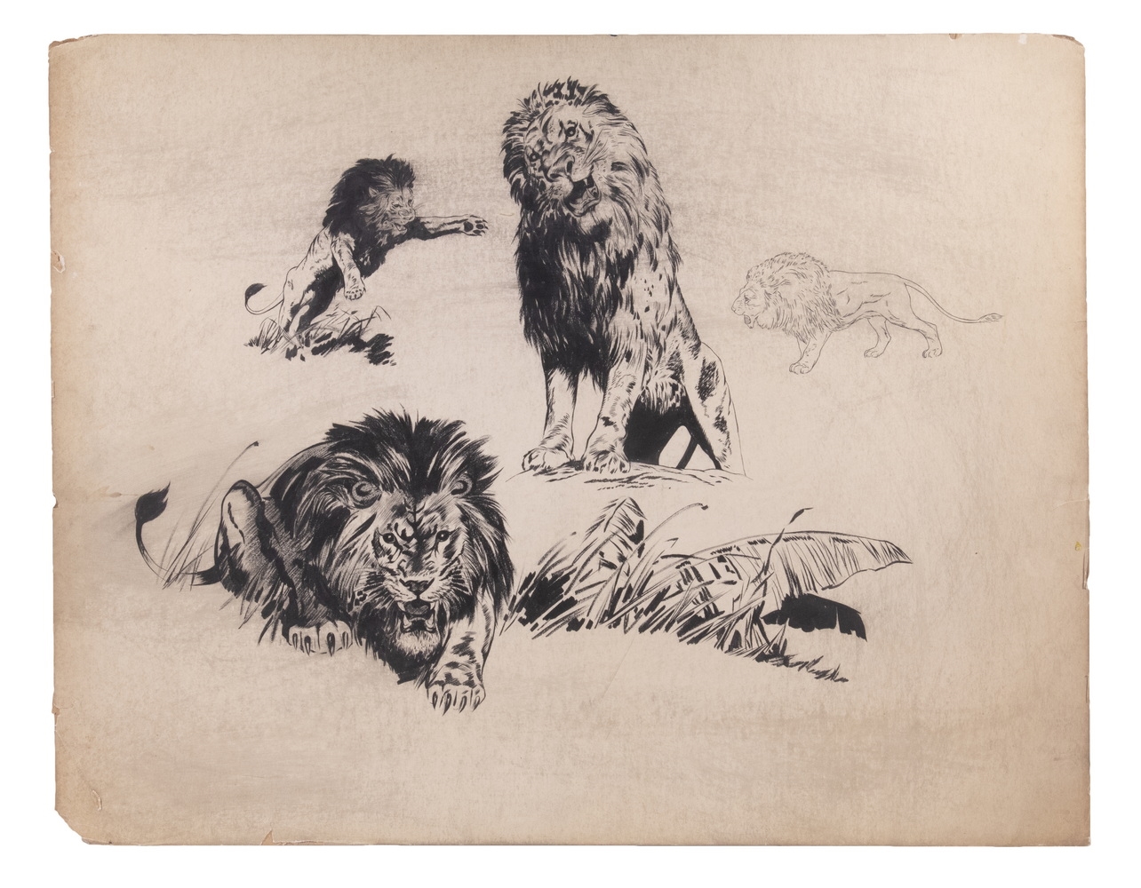 Hal Foster | Illustration for Comic Strip Prince Valiant (1983) | MutualArt