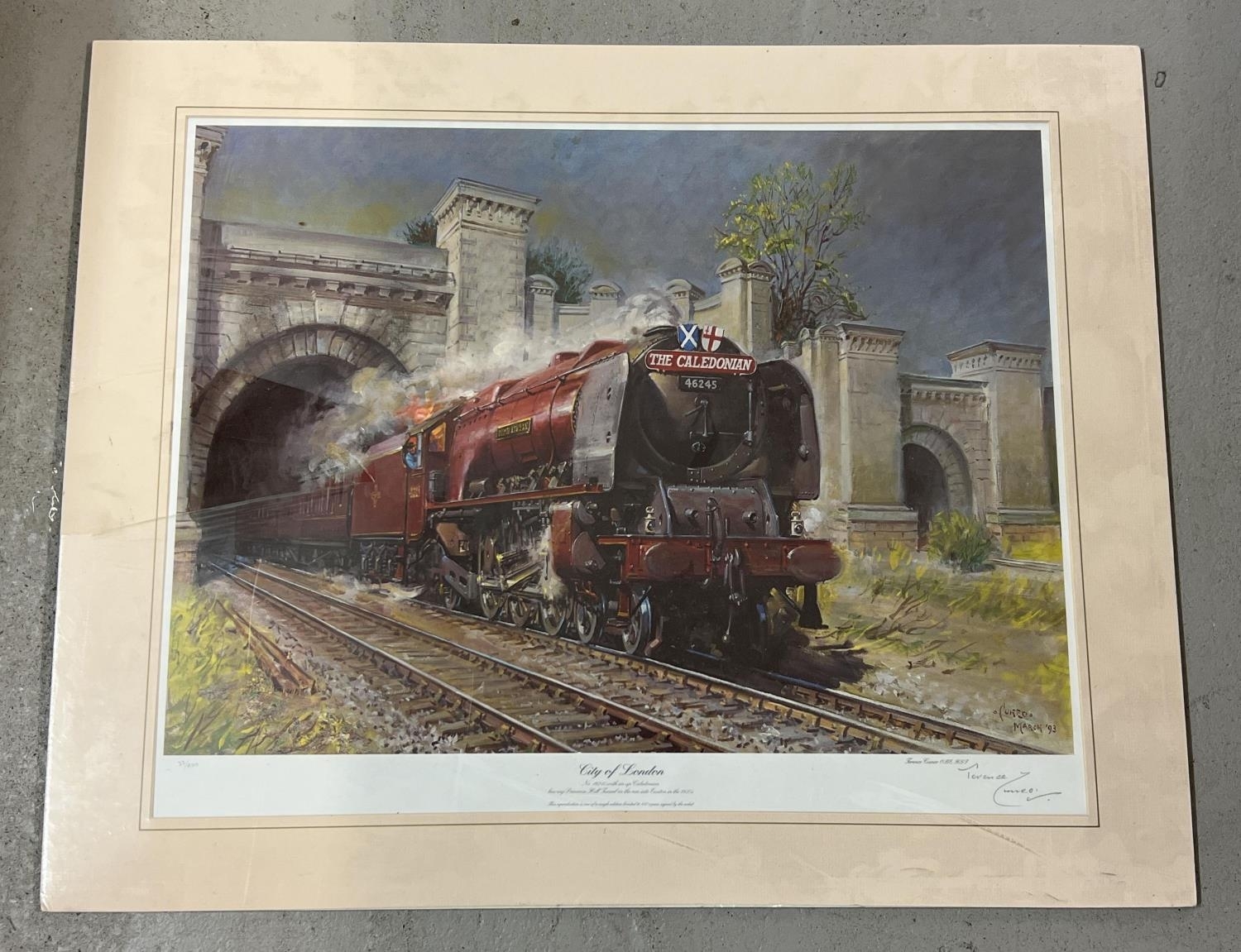 Terence Cuneo | Last of the Steam Workhorses | MutualArt