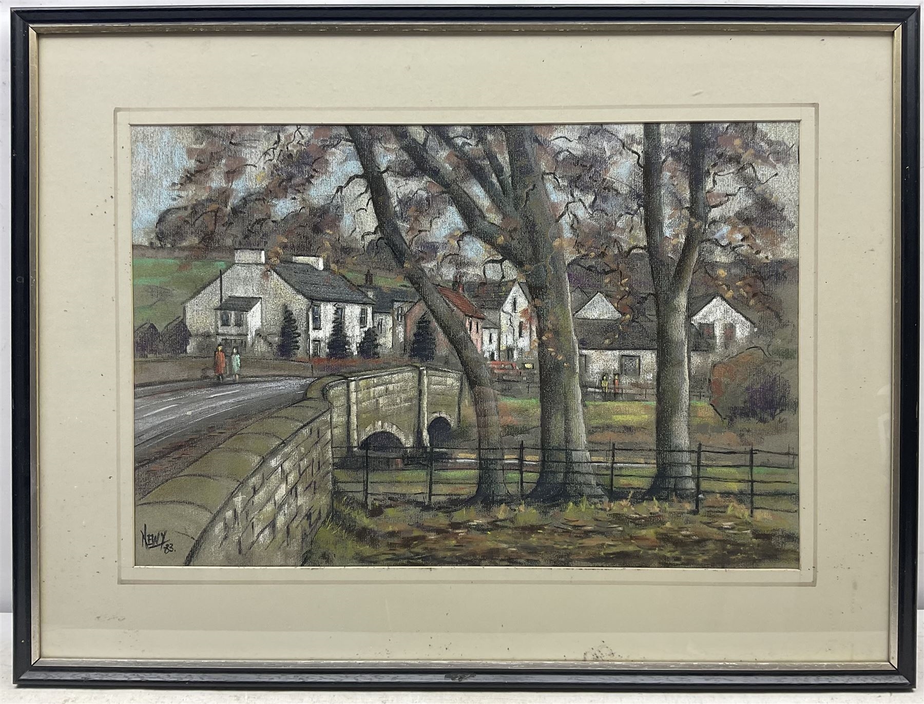 David Newbould | Yorkshire Village Scene (1983) | MutualArt