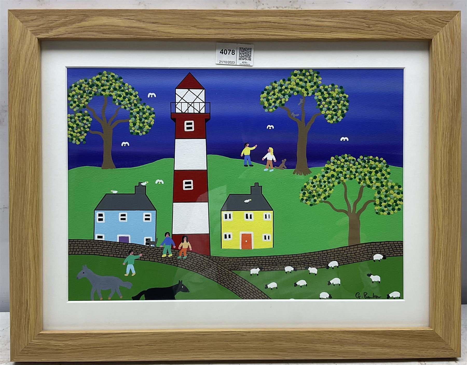 Gordon Barker | Summer Evening in the Park | MutualArt