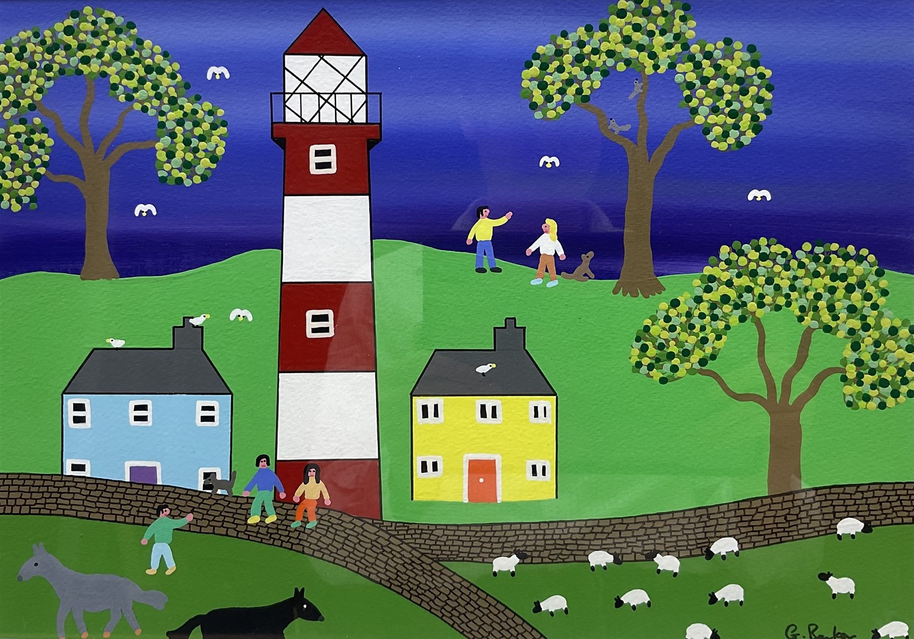 Gordon Barker | Summer Evening in the Park | MutualArt