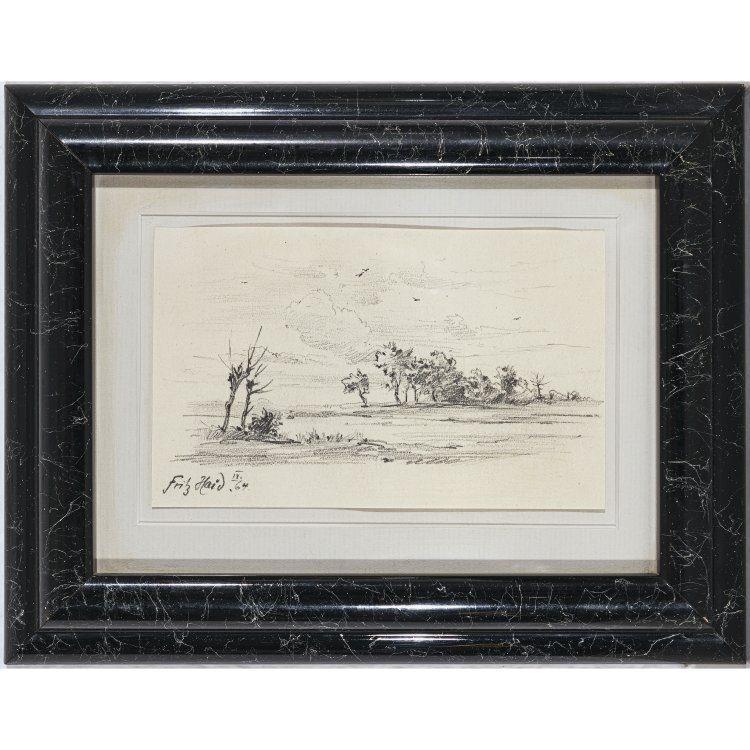 Fritz Haid | Blick in die Landschaft. | MutualArt