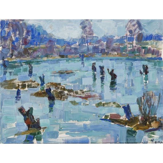Hermann Eller | Hochwasser Natternberg | MutualArt