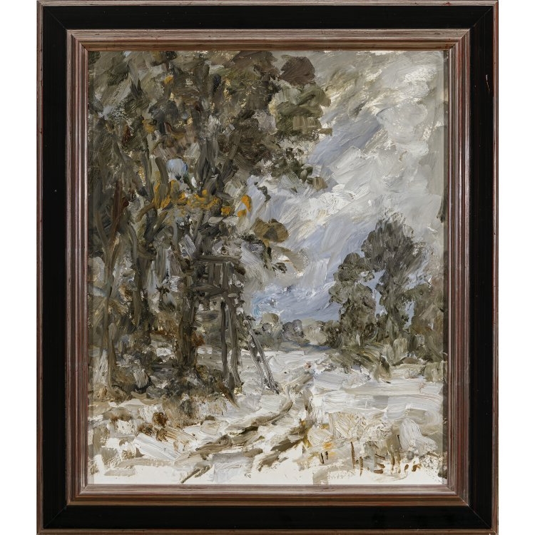 Hermann Eller | Kleine Winterlandschaft | MutualArt