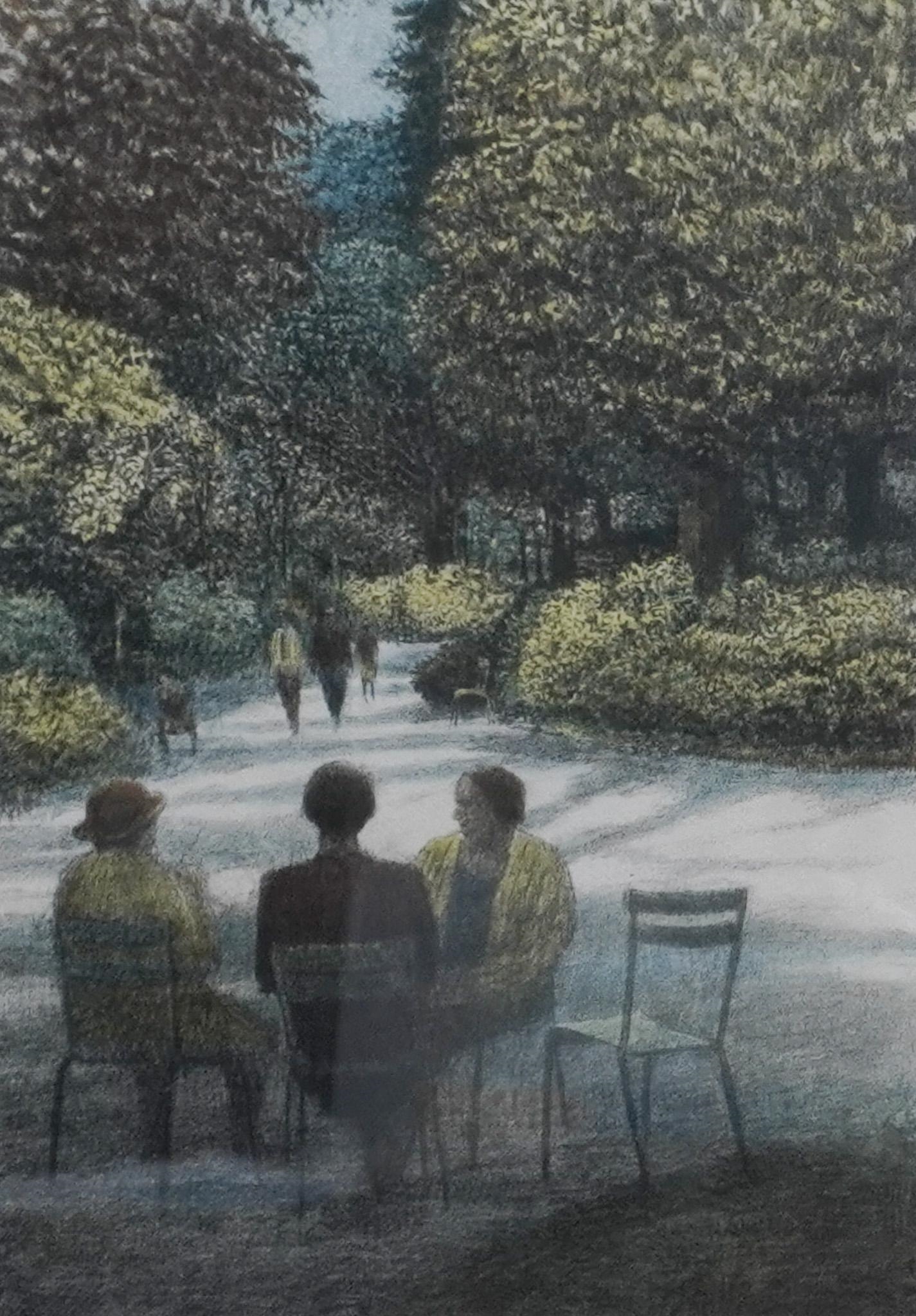 Harold Altman | Park Figures 1984 III (1984) | MutualArt