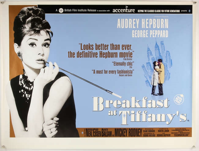 Audrey Hepburn | BFI British Quad film poster (2001) | MutualArt