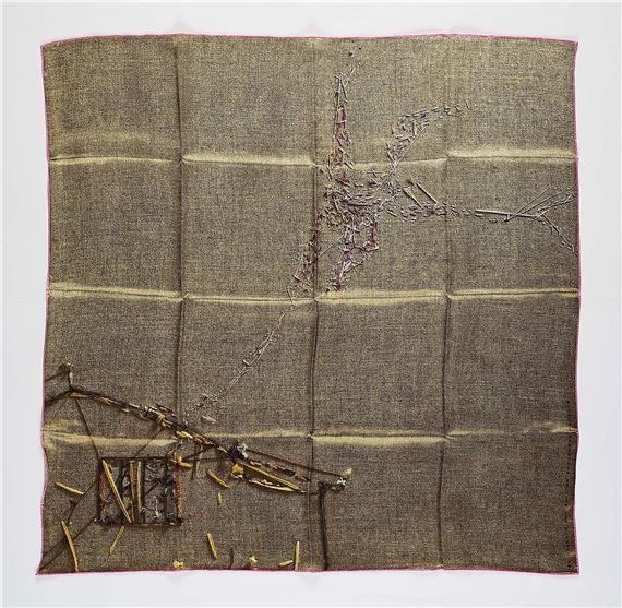 Michael Raedecker | Scene (1997) | MutualArt