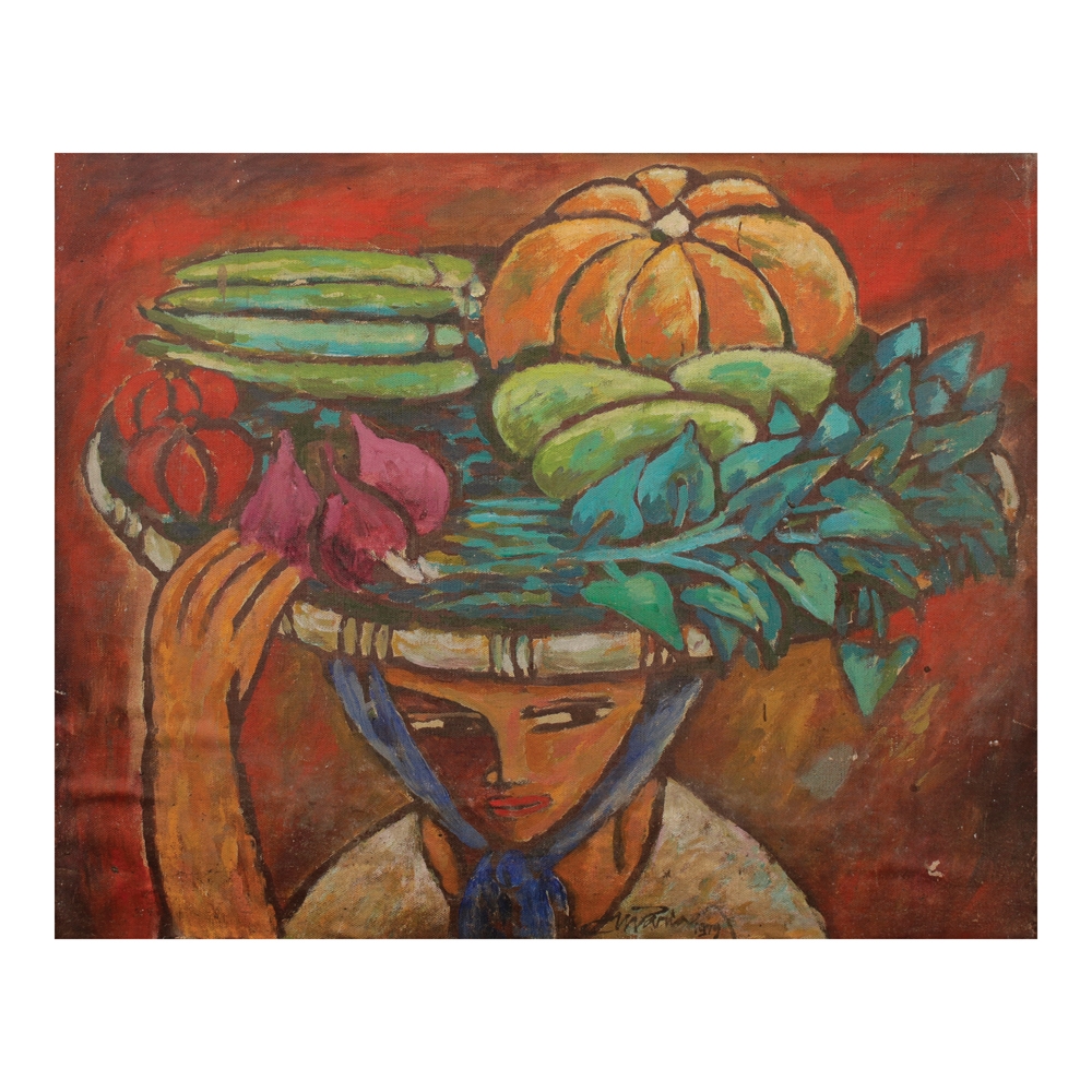 Mario Parial | Fruit Vendor (1979) | MutualArt