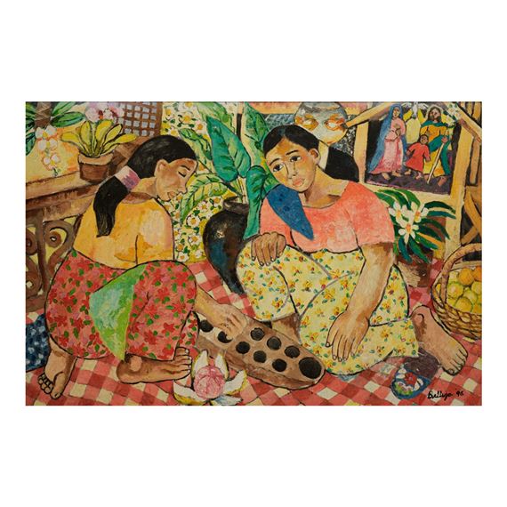 Norma Belleza | Sungka Series (1996) | MutualArt